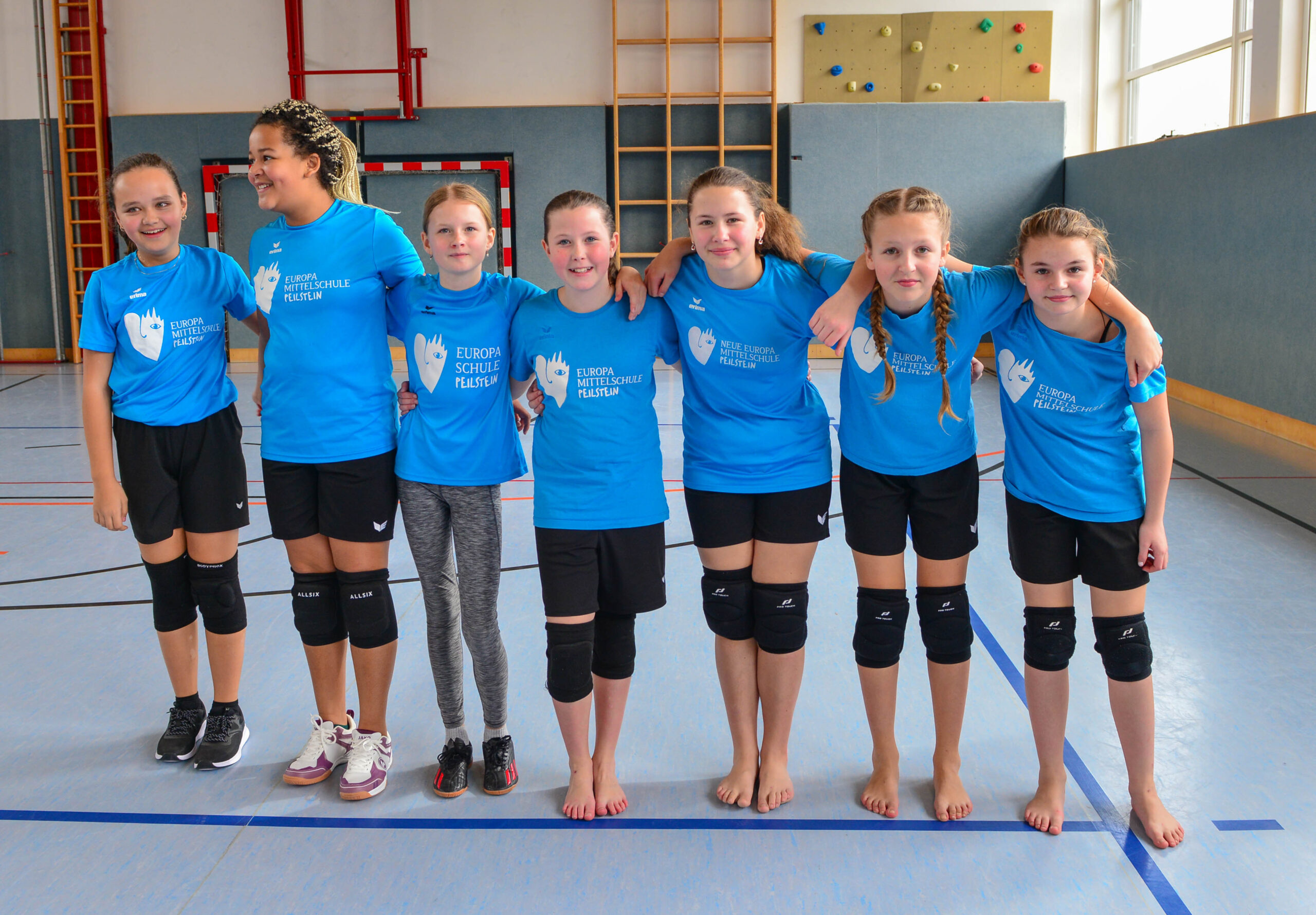 Hallenbezirksmeisterschaft Faustball U12 – Europaschule-Peilstein